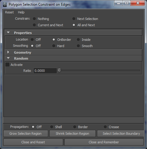 Maya Selecting Multiple Borders At Once Polycount