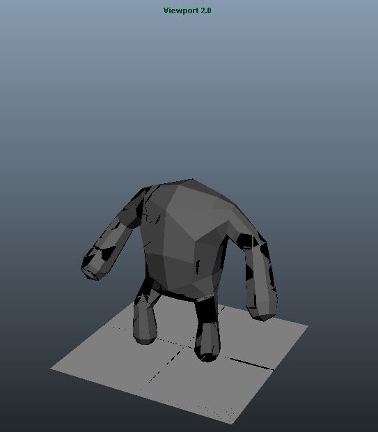 Maya Viewport Artifacting Black Faces On Model Polycount
