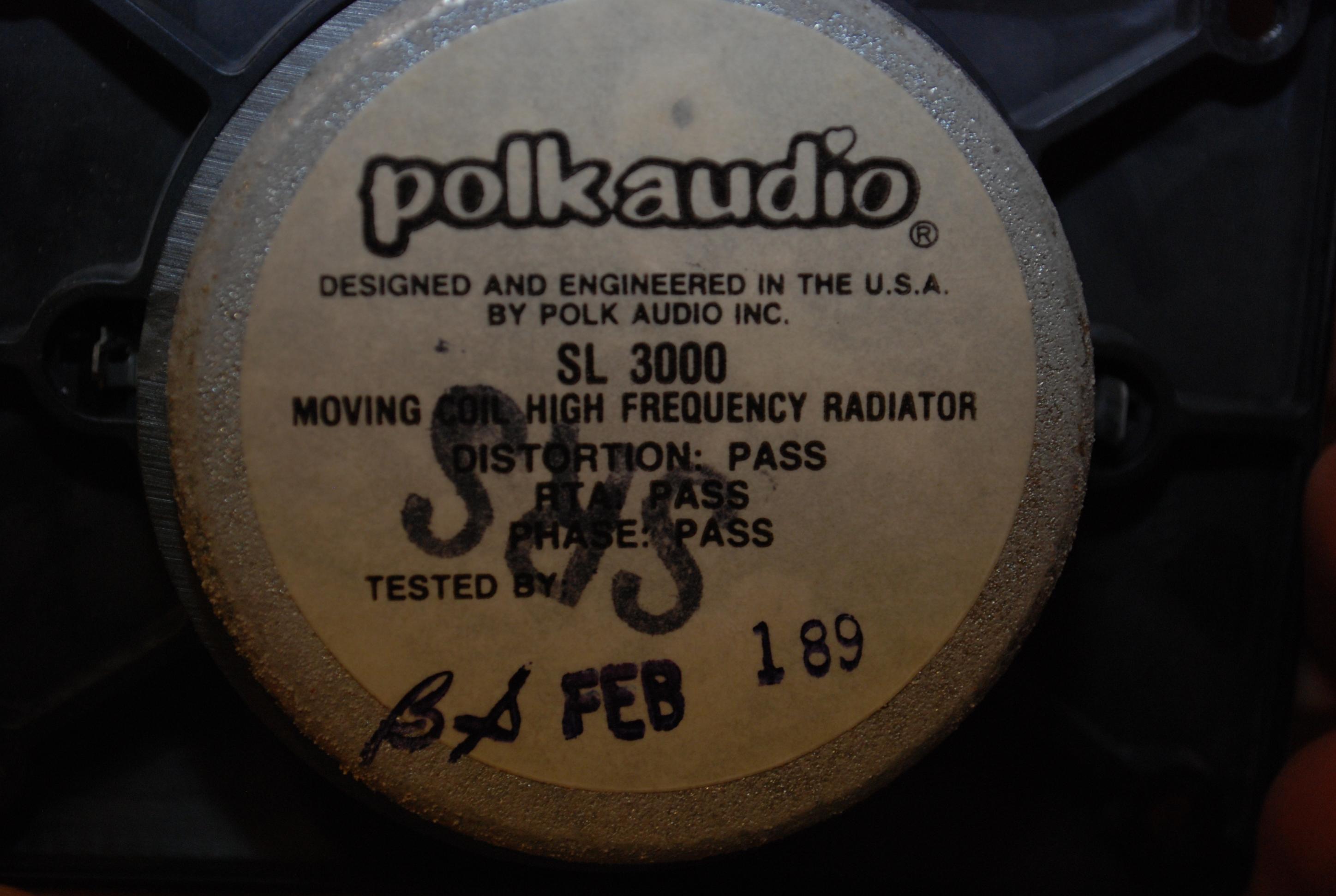 Sl Tweeters Polk Audio Forum