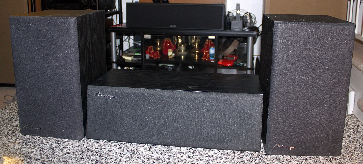 Mirage Front L R C Speaker Setup M 190i Pair With Matching MCC R