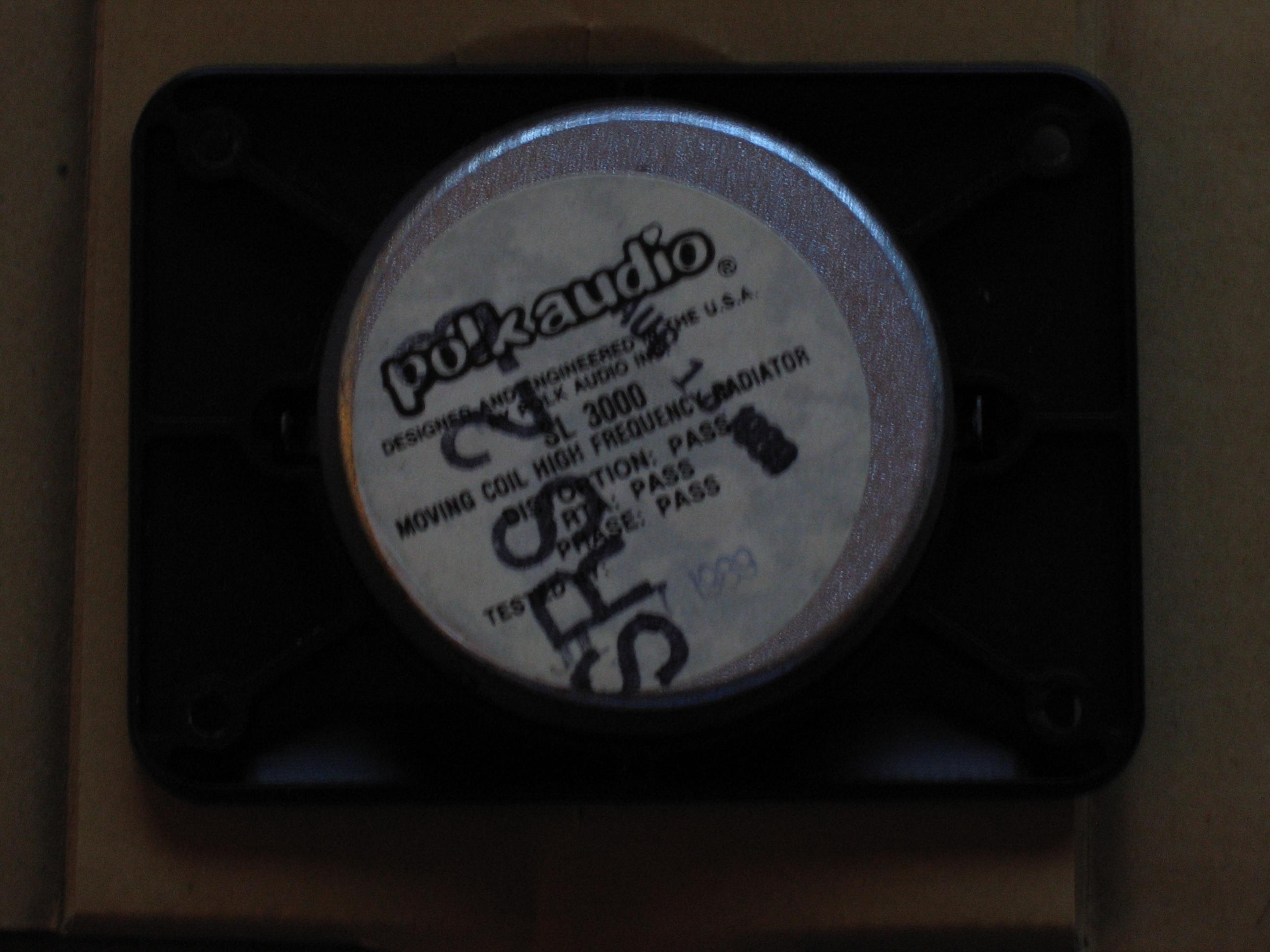 Sl Tweeters Polk Audio Forum
