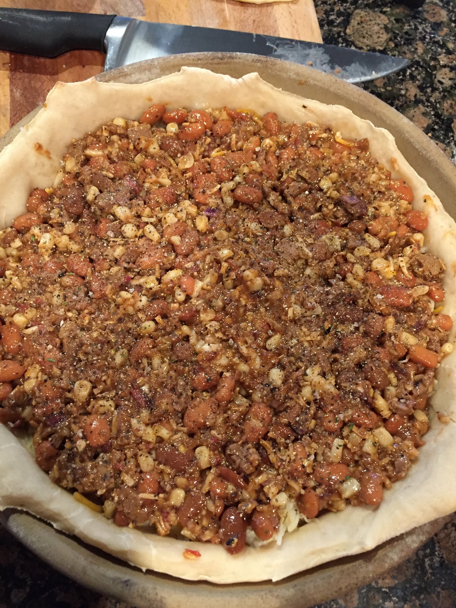 non-traditional deep dish — Big Green Egg Forum