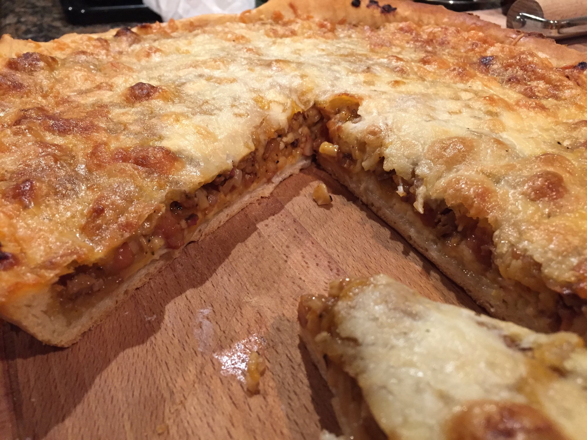 non-traditional deep dish — Big Green Egg Forum