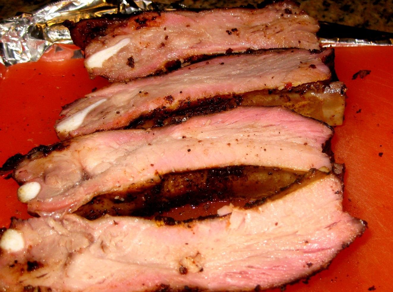 Ribs and my first fatty. — Big Green Egg Forum