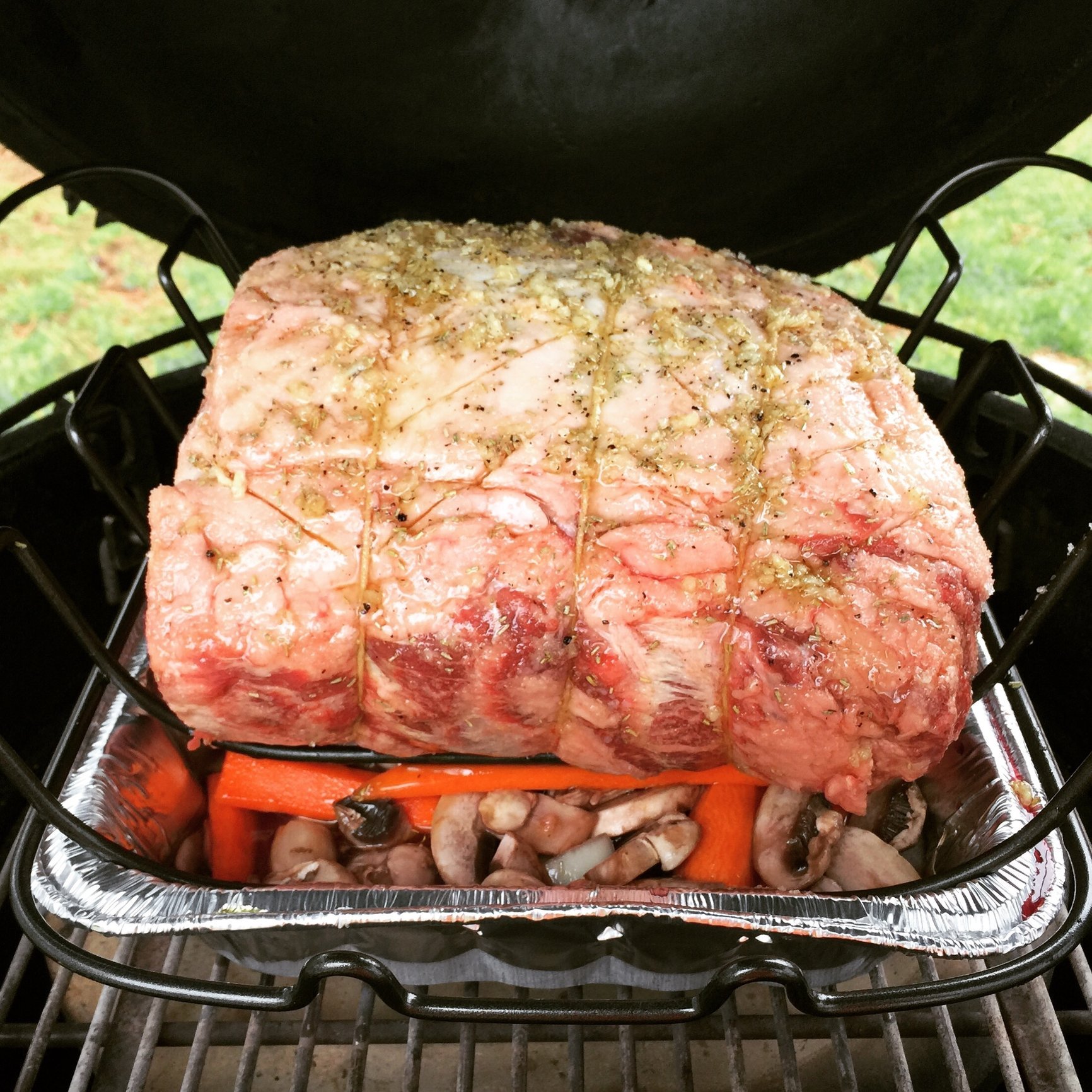 Standing Rib Roast Big Green Egg Forum