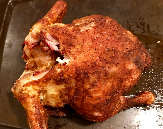 Inverted Peking Chicken n Roasted Veggies — Big Green Egg Forum