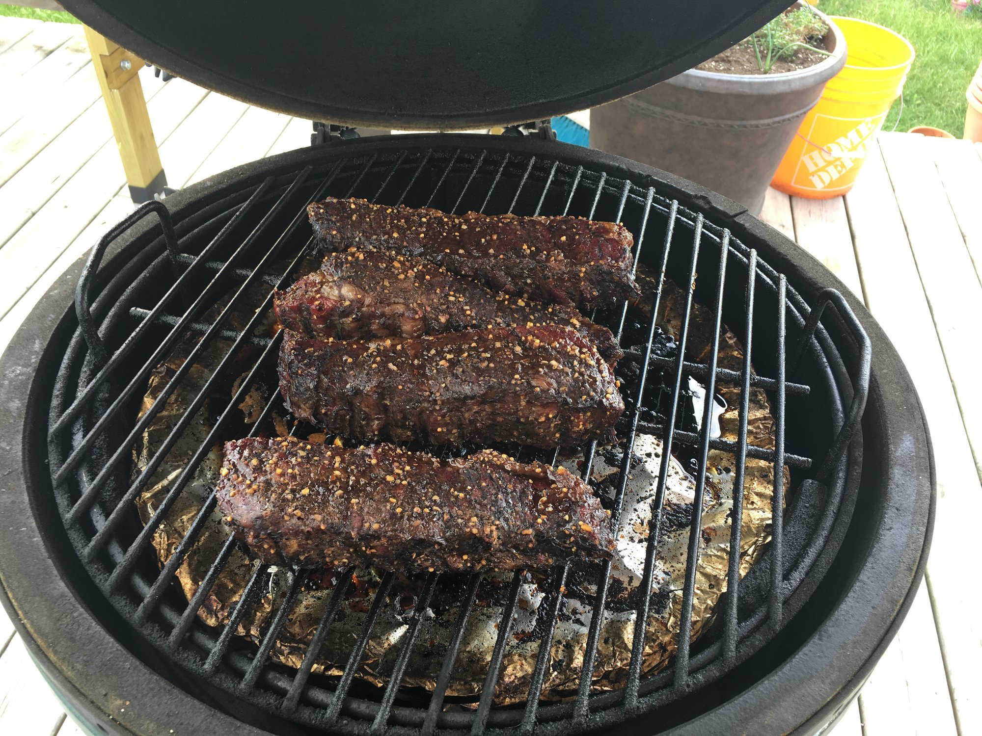 Boneless Short Ribs Big Green Egg EGGhead Forum The Ultimate
