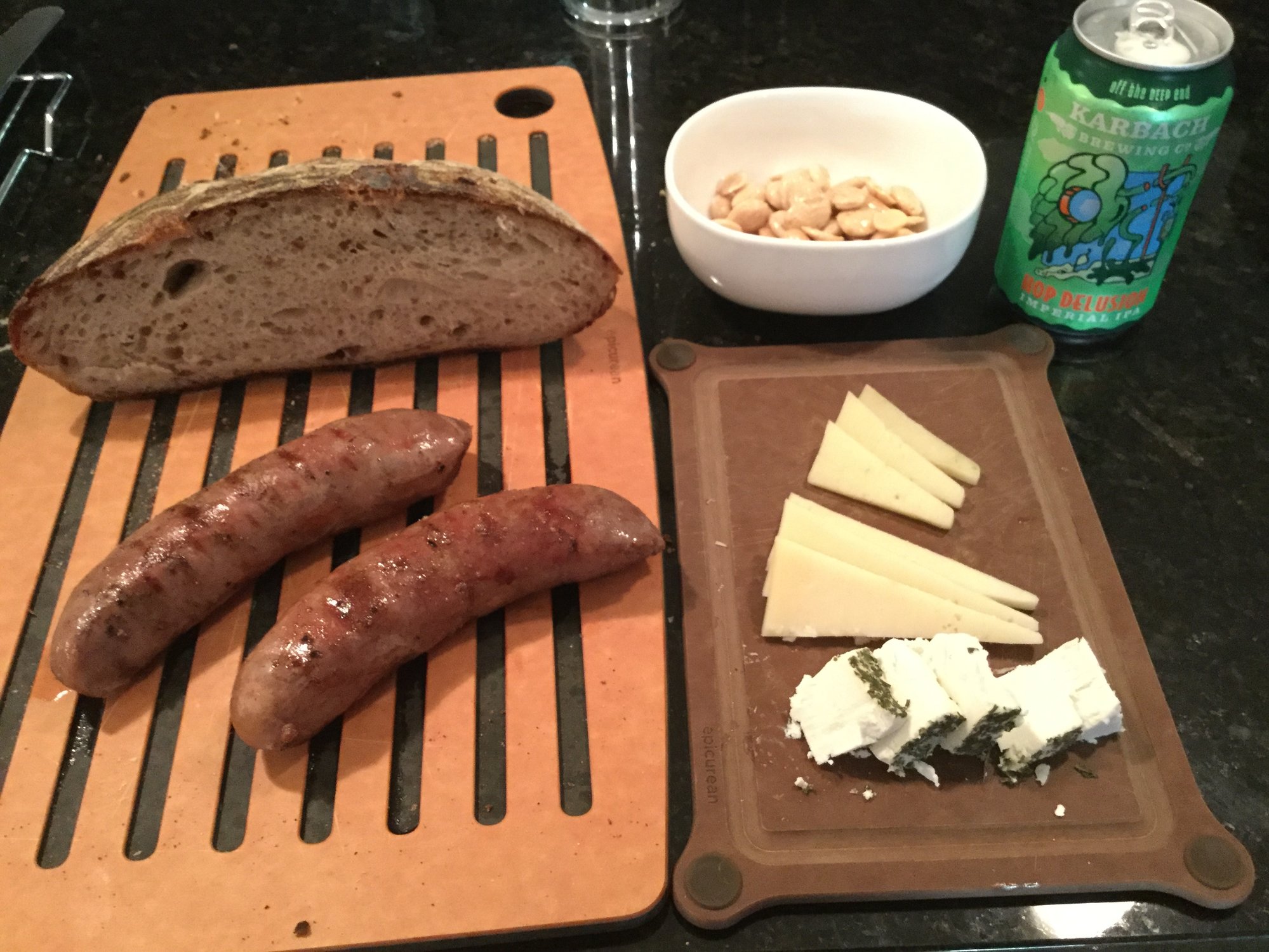 Brats, beer and bread — Big Green Egg Forum