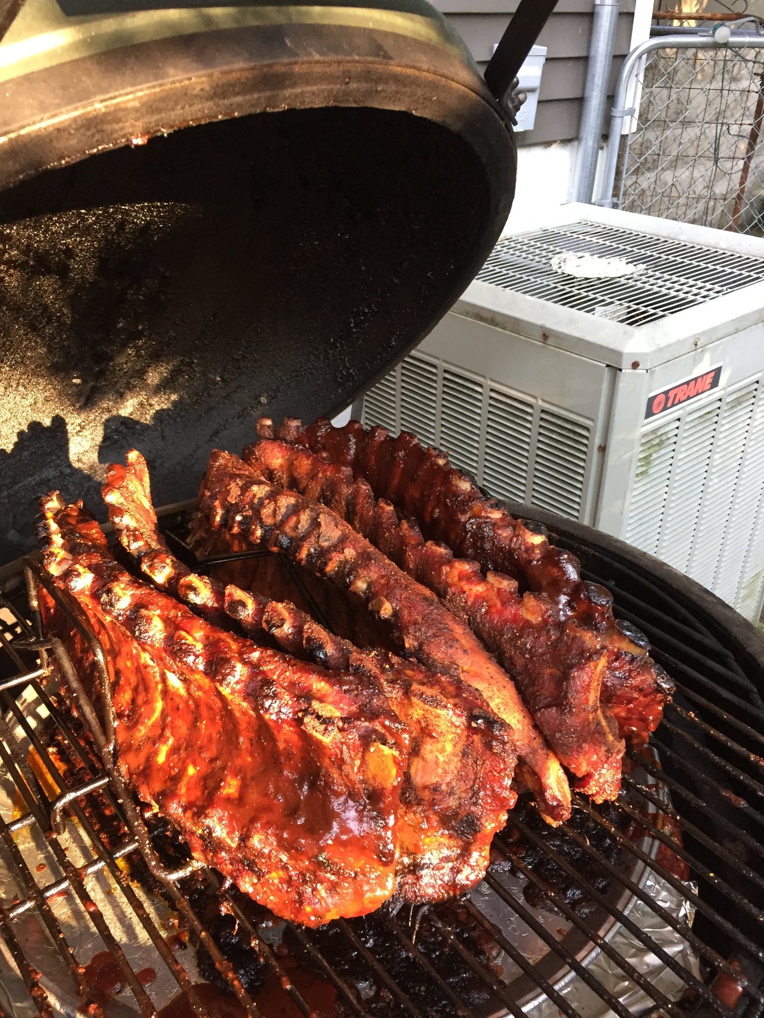You tell me......can YukonRon cook a poke rib? — Big Green Egg Forum