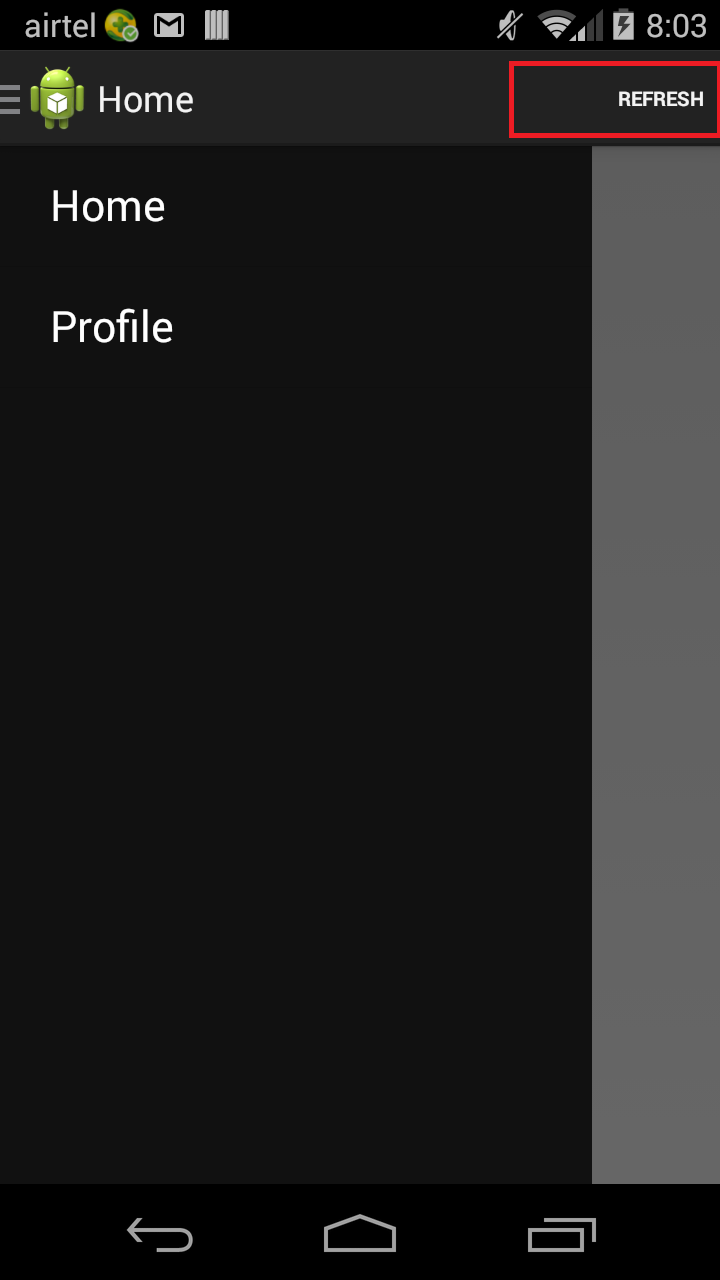 Xamarinforms Android Toolbar Menu Xamarin Forms Custom