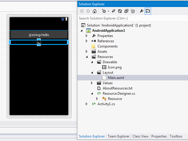 ImageView Src - No project resources shown — Xamarin Community Forums
