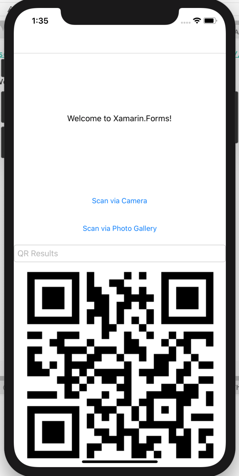 Scan A Qr Code From Image Only Not From Live Camera — Xamarin Community Forums