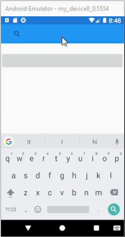 xamarin.forms - What is the best way to place a SearchBar inside of your NavigationBar? - Stack ...