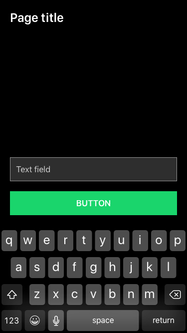 How Can I Align Form Fields To The Bottom Of The Screen But Above The How Can I Align Form Fields To The Bottom Of The Screen But Above The