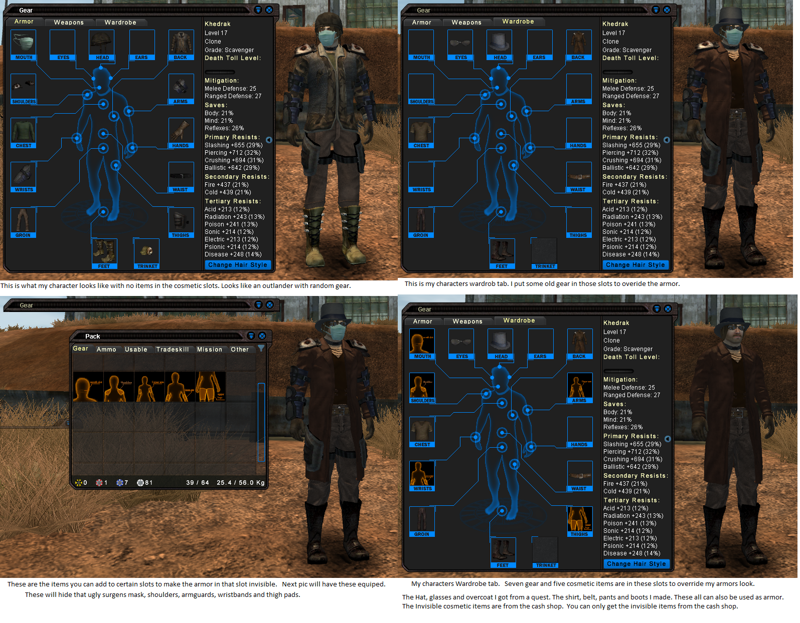 ESO wardrobe system compared to other major mmorpgs? — Elder Scrolls Online