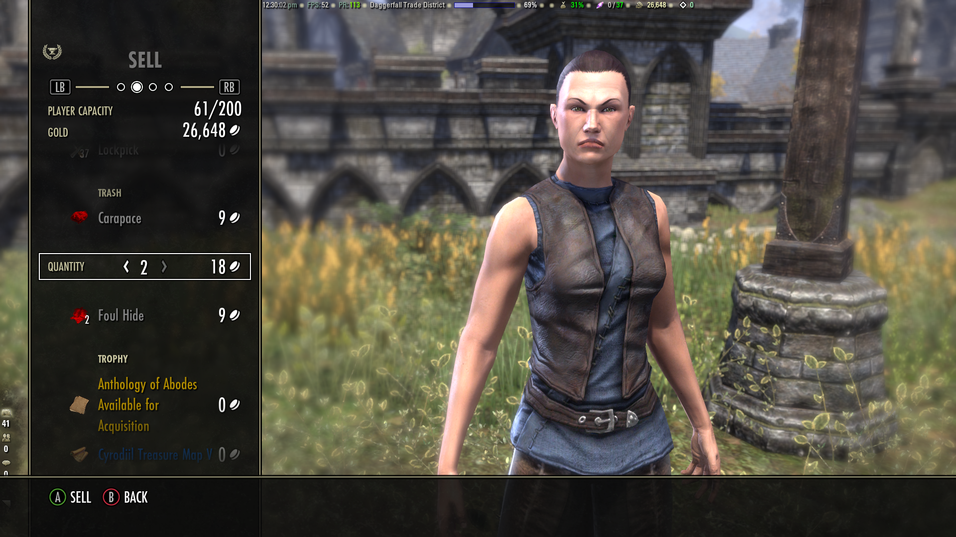Merchants bugs — Elder Scrolls Online