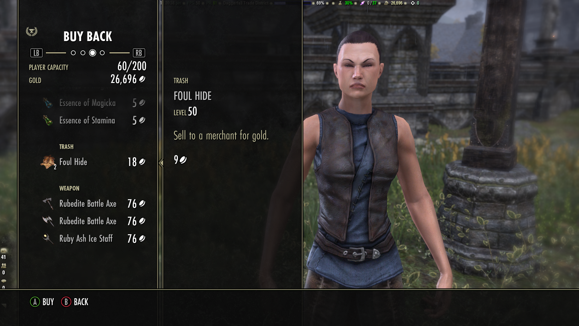 Merchants bugs — Elder Scrolls Online