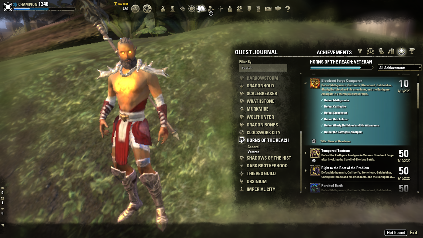Bust: Earthgore Amalgam — Elder Scrolls Online