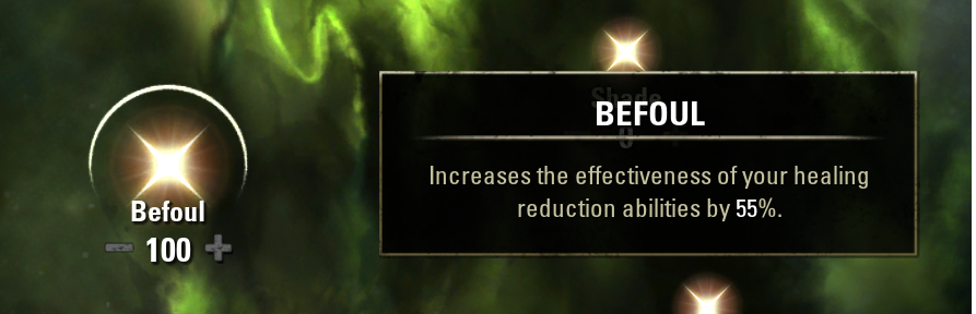 Befoul (CP) — Elder Scrolls Online