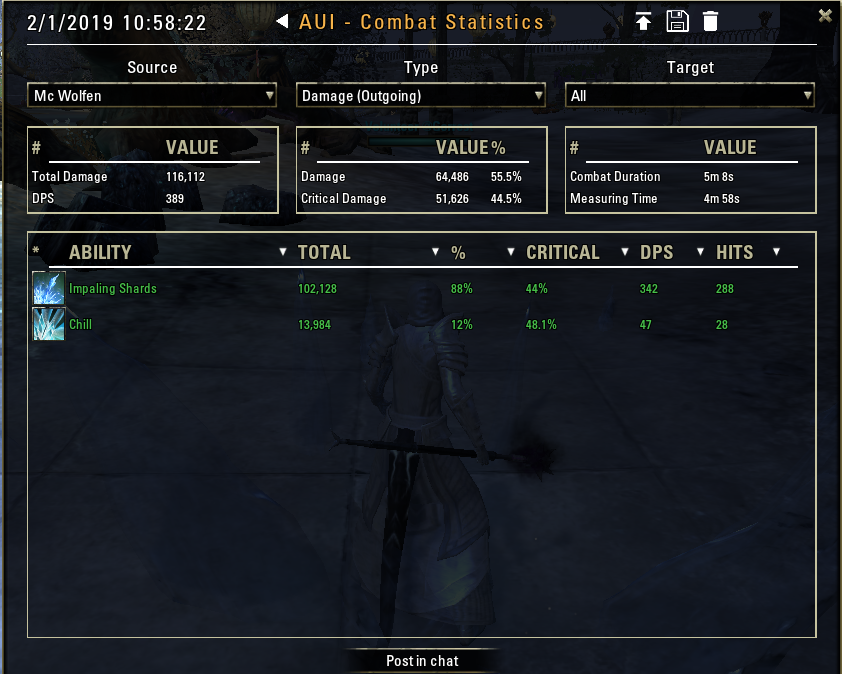 Frozen Watcher and Mighty Glacier. Warden's Skills to Sets — Elder ...