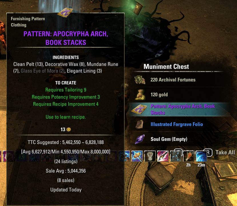 Infinite Archive Furnishing Plans - Page 5 — Elder Scrolls Online