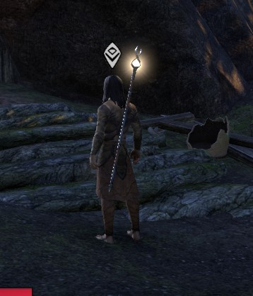 Effects of Staff in back — Elder Scrolls Online