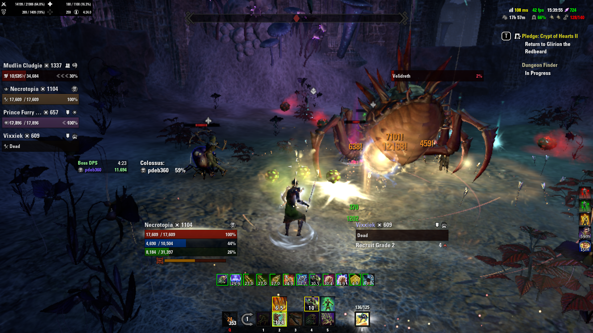 Hoarvors in the Velidreth arena! — Elder Scrolls Online