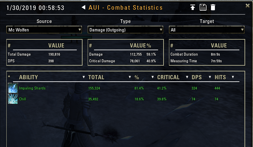 Frozen Watcher and Mighty Glacier. Warden's Skills to Sets — Elder ...