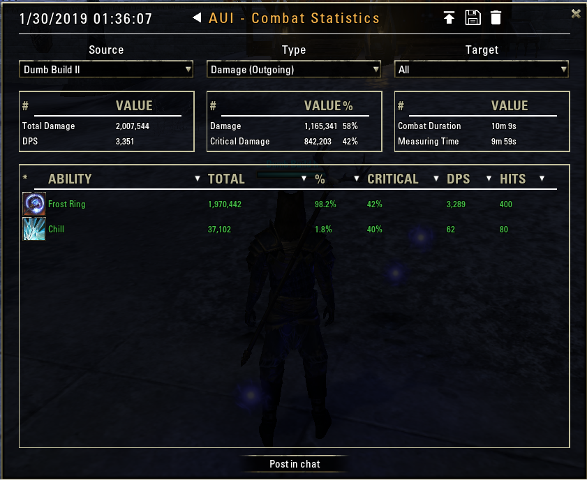 Frozen Watcher and Mighty Glacier. Warden's Skills to Sets — Elder ...