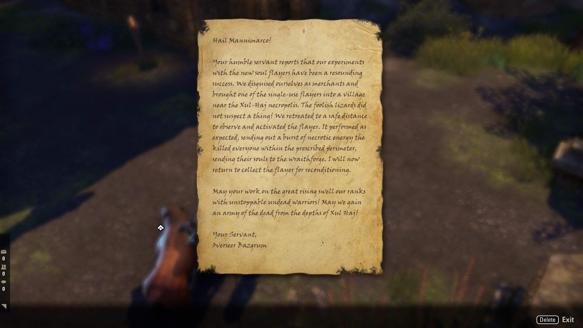 [Grammar / Typo] The Deep Tombs of Xul-Haj — Elder Scrolls Online