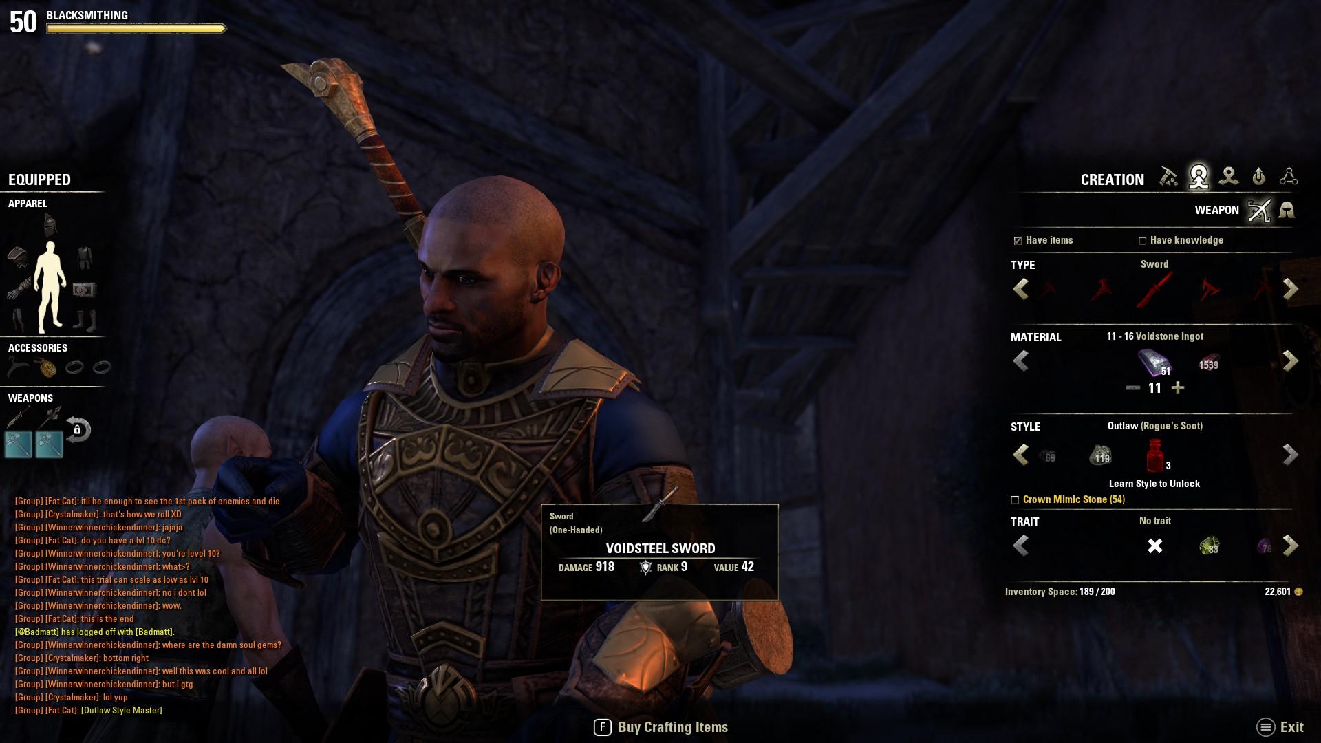 Outlaw motif pages don't work — Elder Scrolls Online