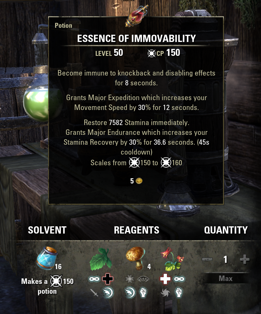 Have you dreamed this potion? — Elder Scrolls Online