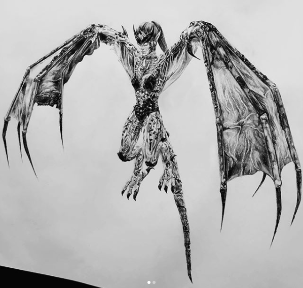 Winged twilight drawing — Elder Scrolls Online