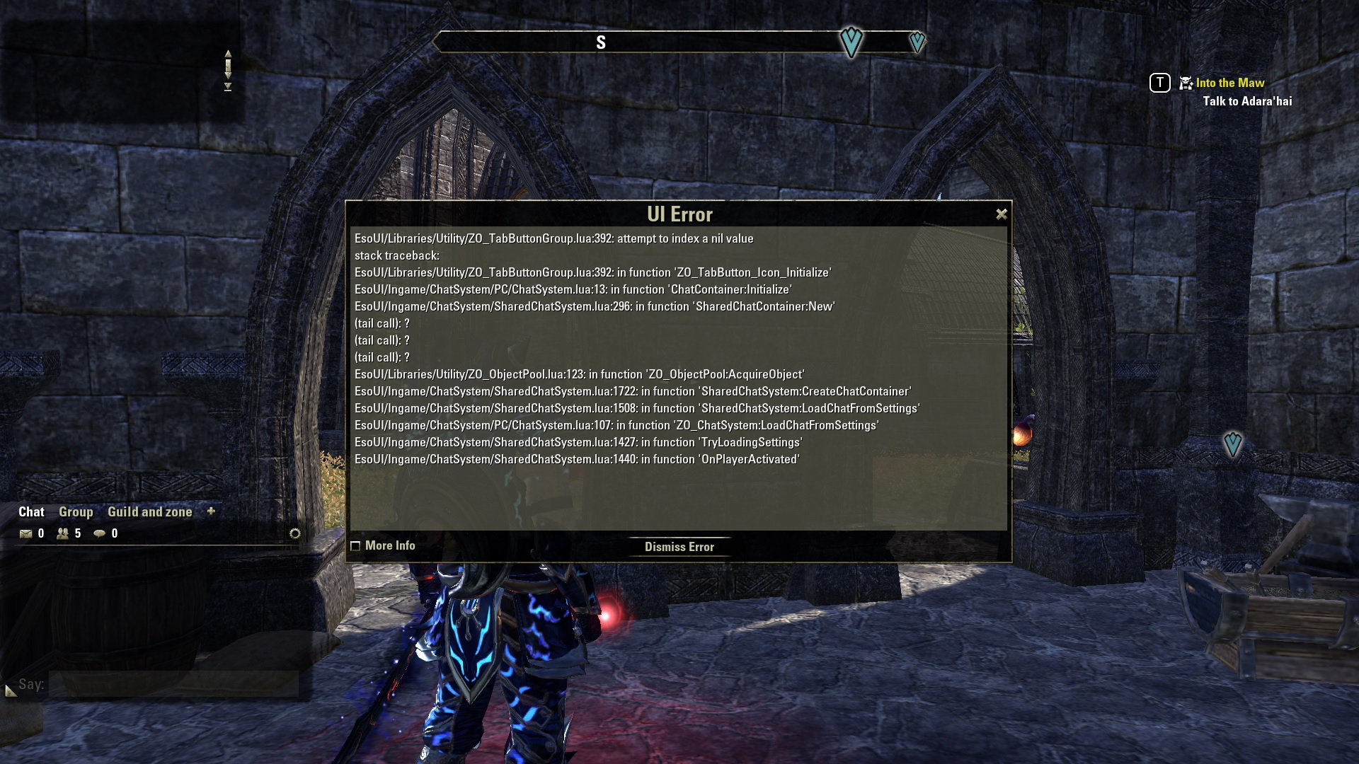 Ui Seriously Bugged Char Specific Across Multiple Machines With Clean Installs — Elder