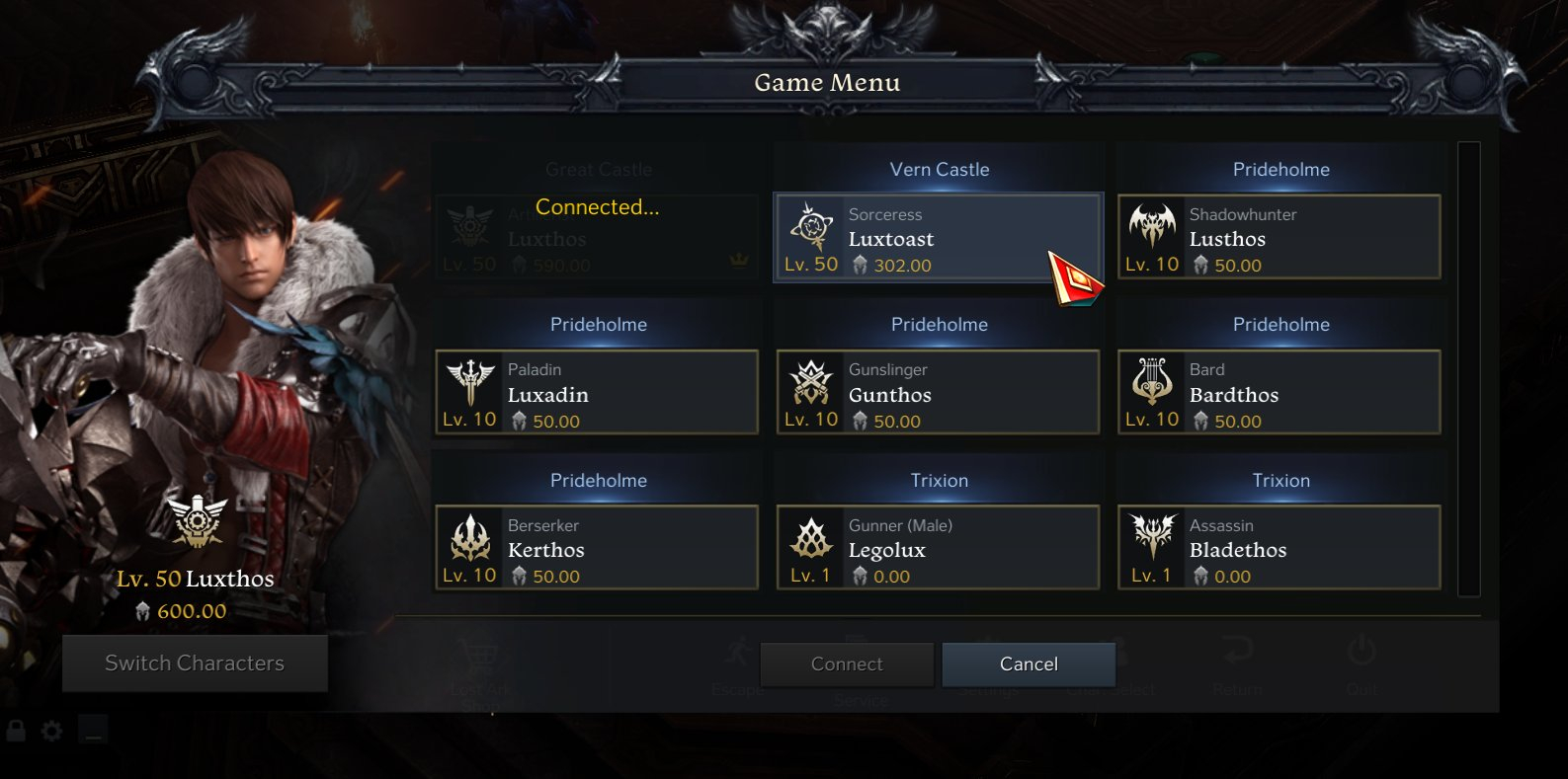 Switch Character Without Logging Out? — Elder Scrolls Online