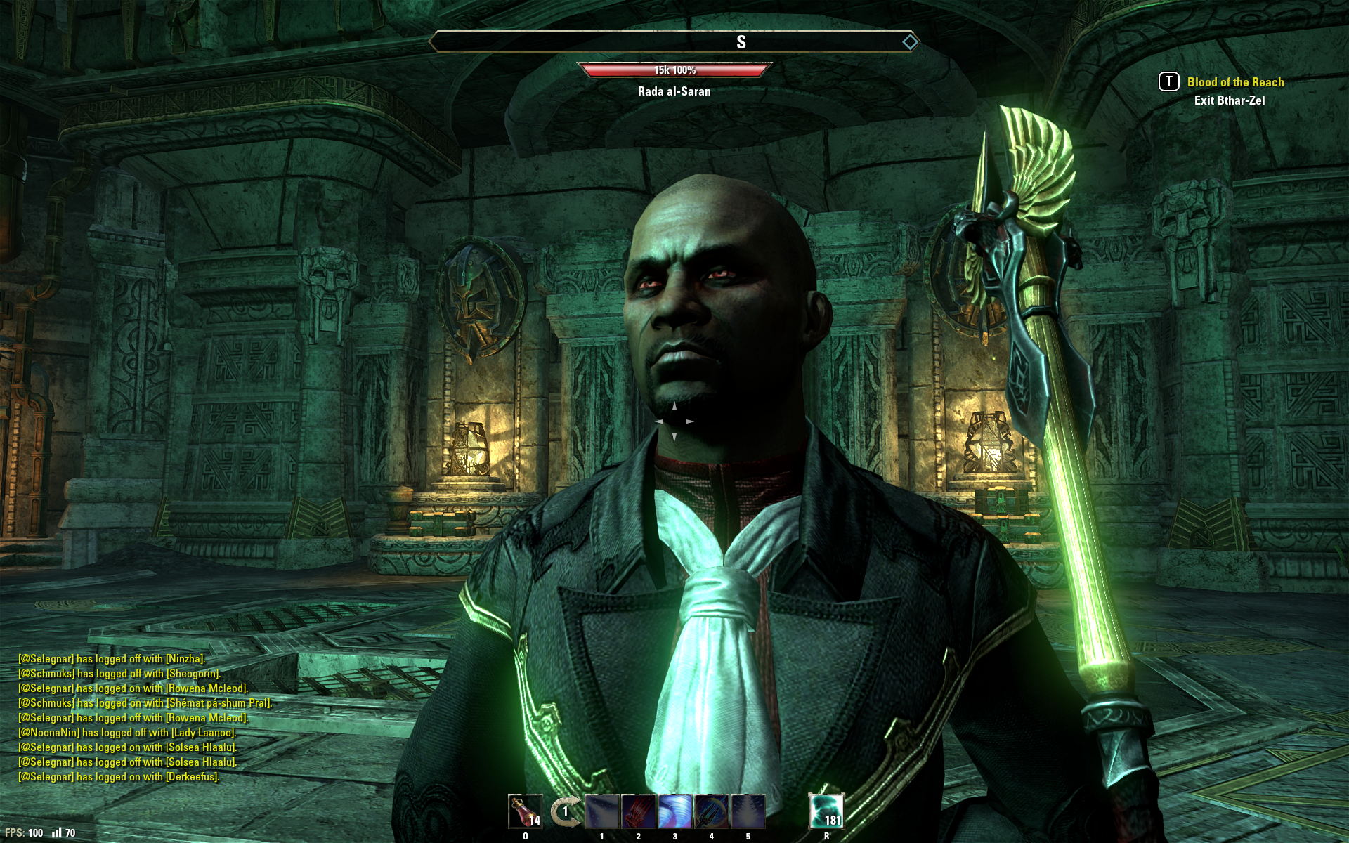 Quest: Blood of the Reach ending visually bugged — Elder Scrolls Online