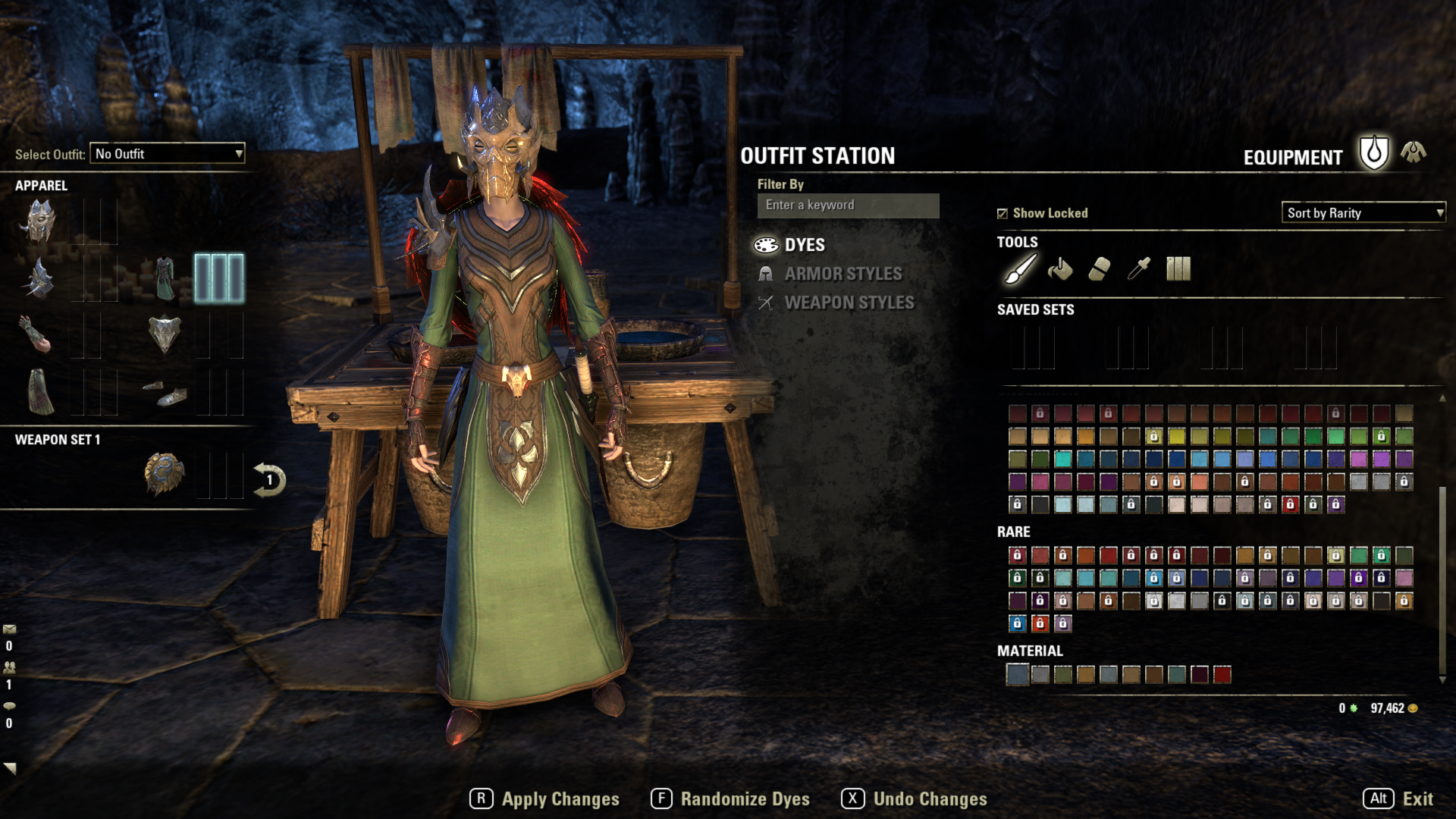 Material (decon dyes) Colors are off... — Elder Scrolls Online