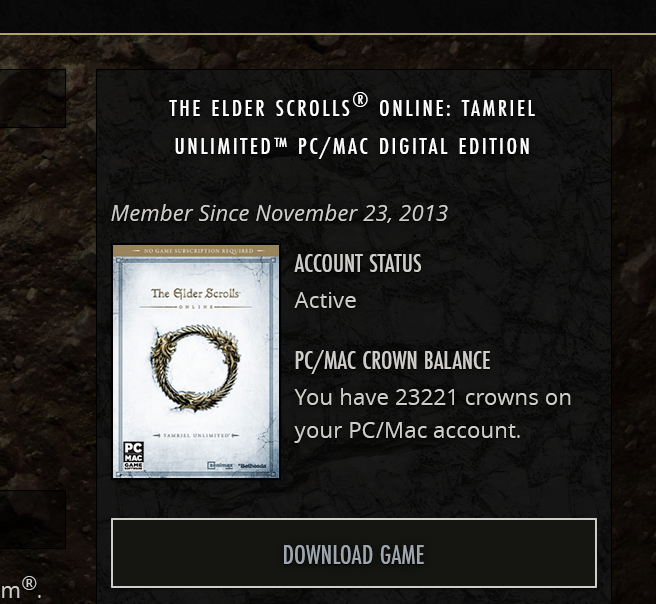 10 years ago today... — Elder Scrolls Online