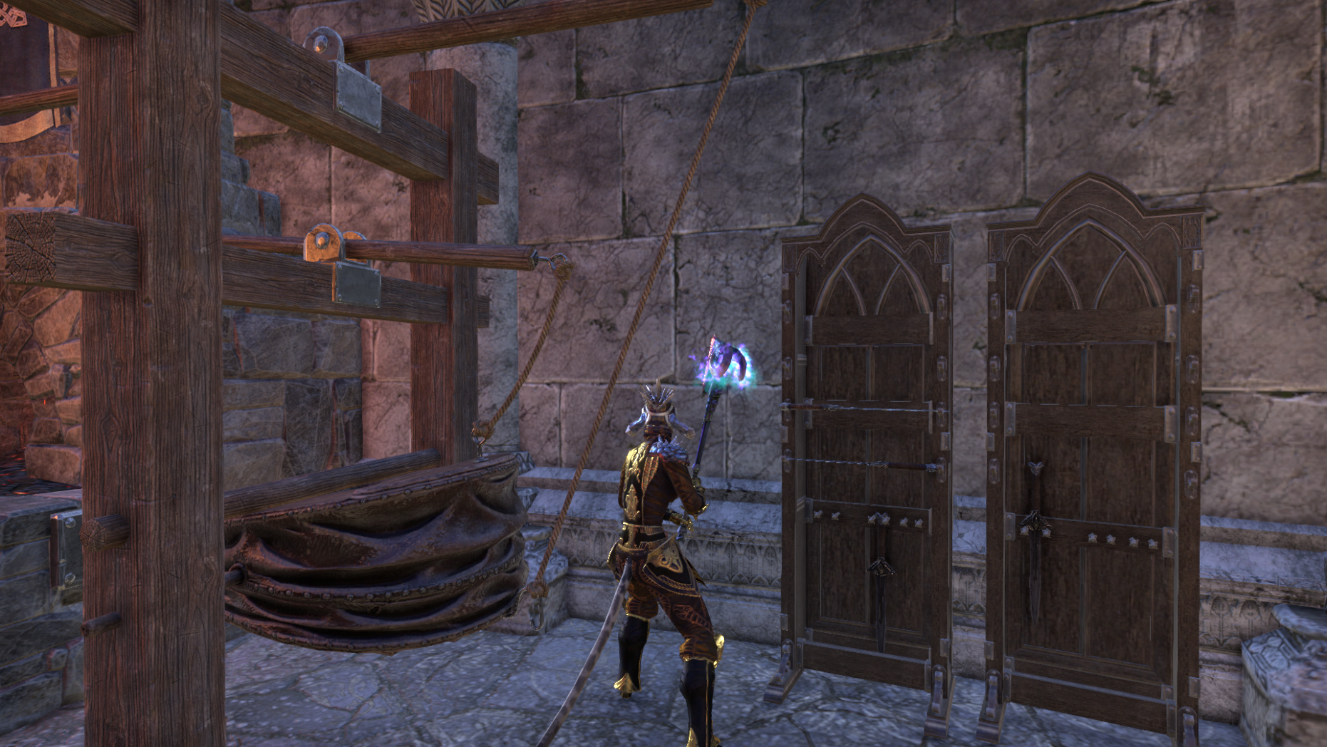 Opal Bloodspawn Battle Axe has no lighting effect bug — Elder Scrolls ...