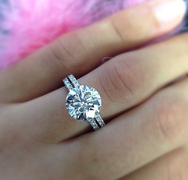 1 4 Ct To 3 Ct Ring The Knot Community