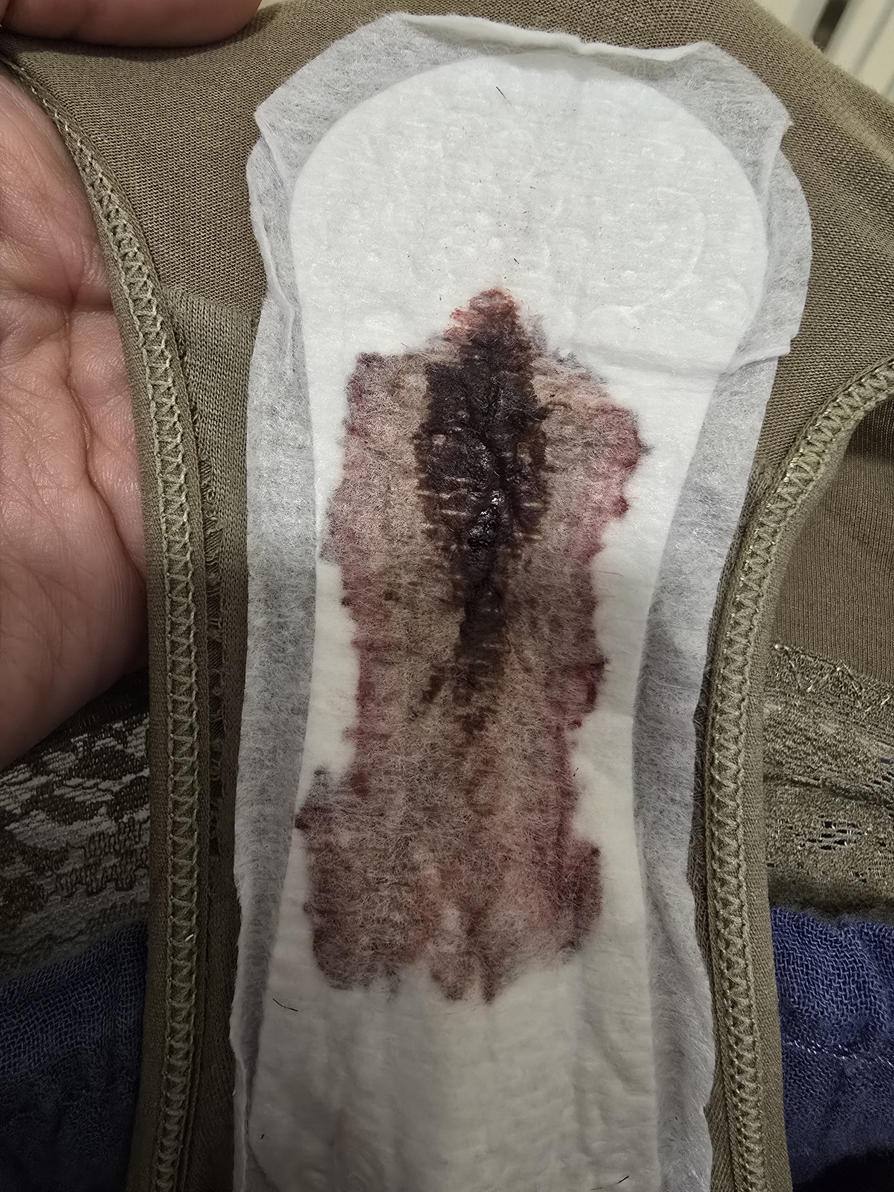 4W+3D brown bleeding **TW image of blood — The Bump