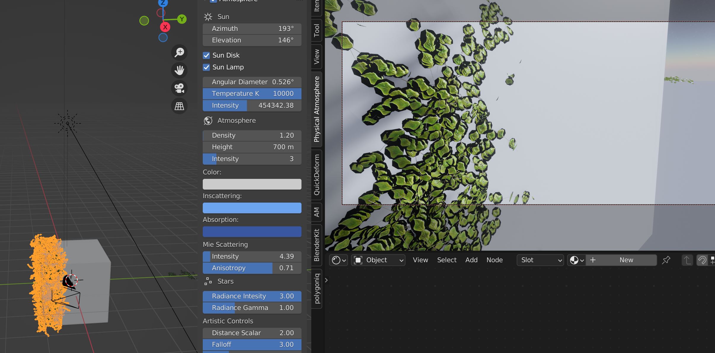 Ivy Generator For Blender Leaf Alpha Not Functioning Polycount