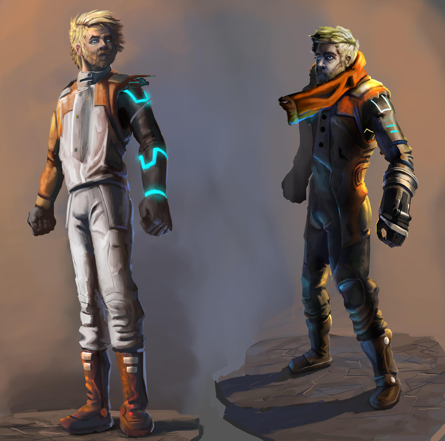 Deserted Captain — polycount