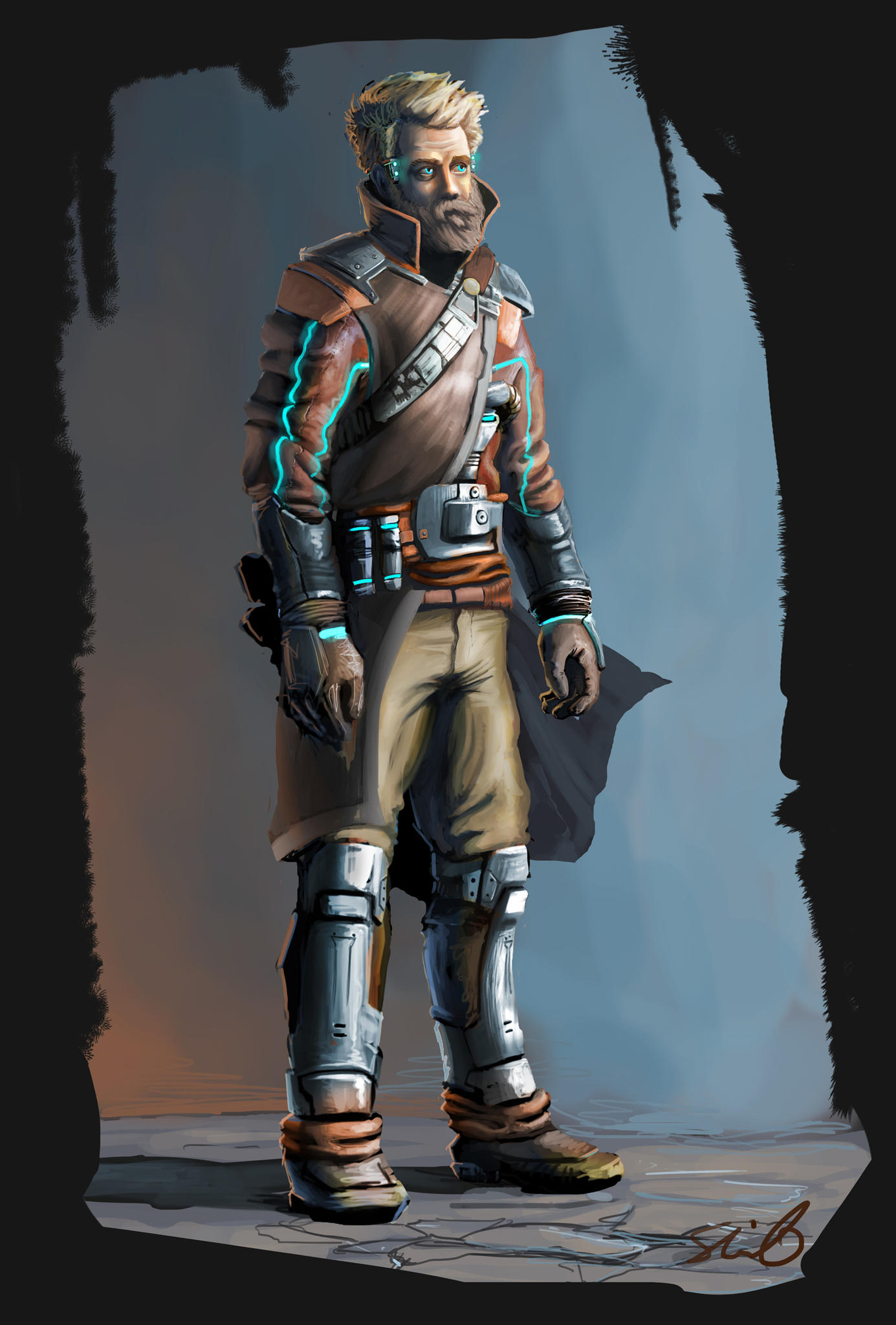 Deserted Captain — polycount