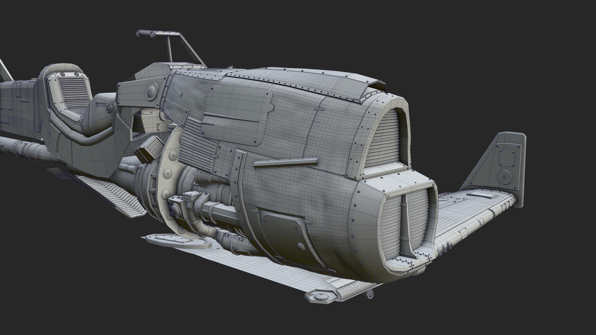 Hoverbike — polycount