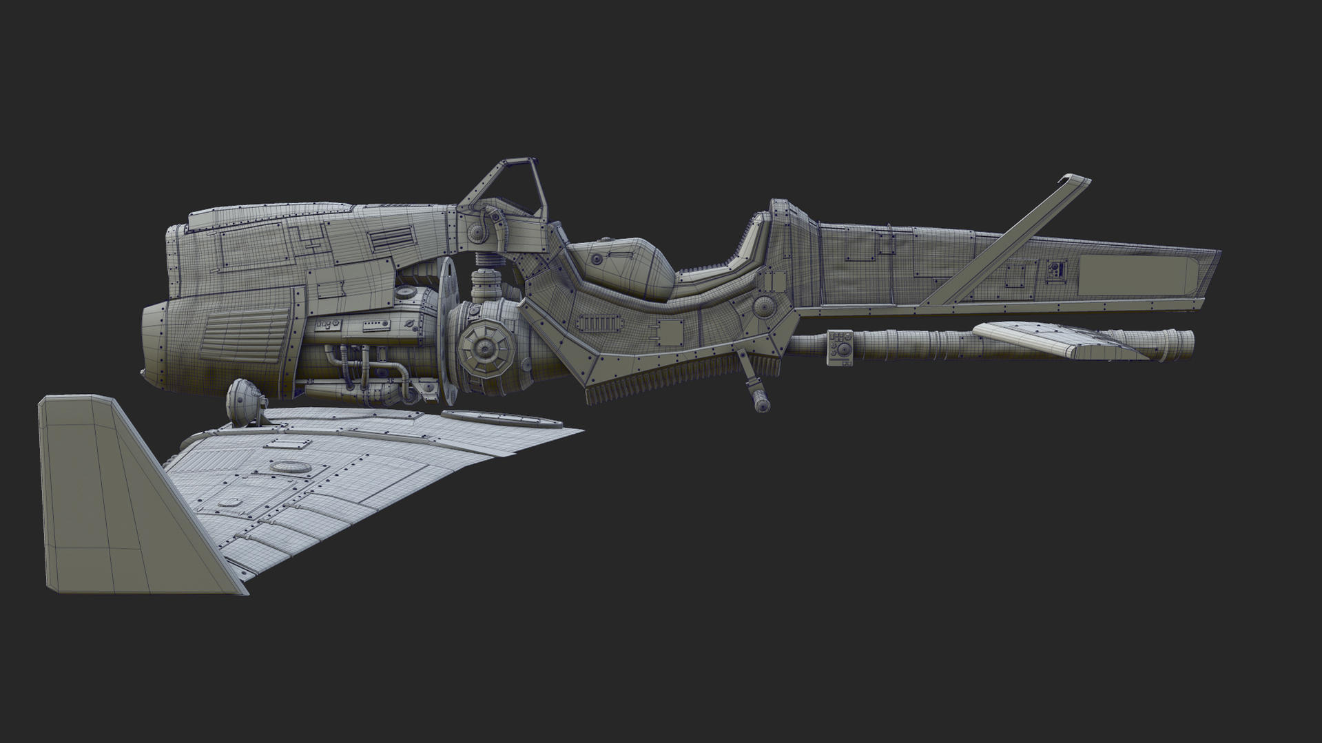 Hoverbike — polycount