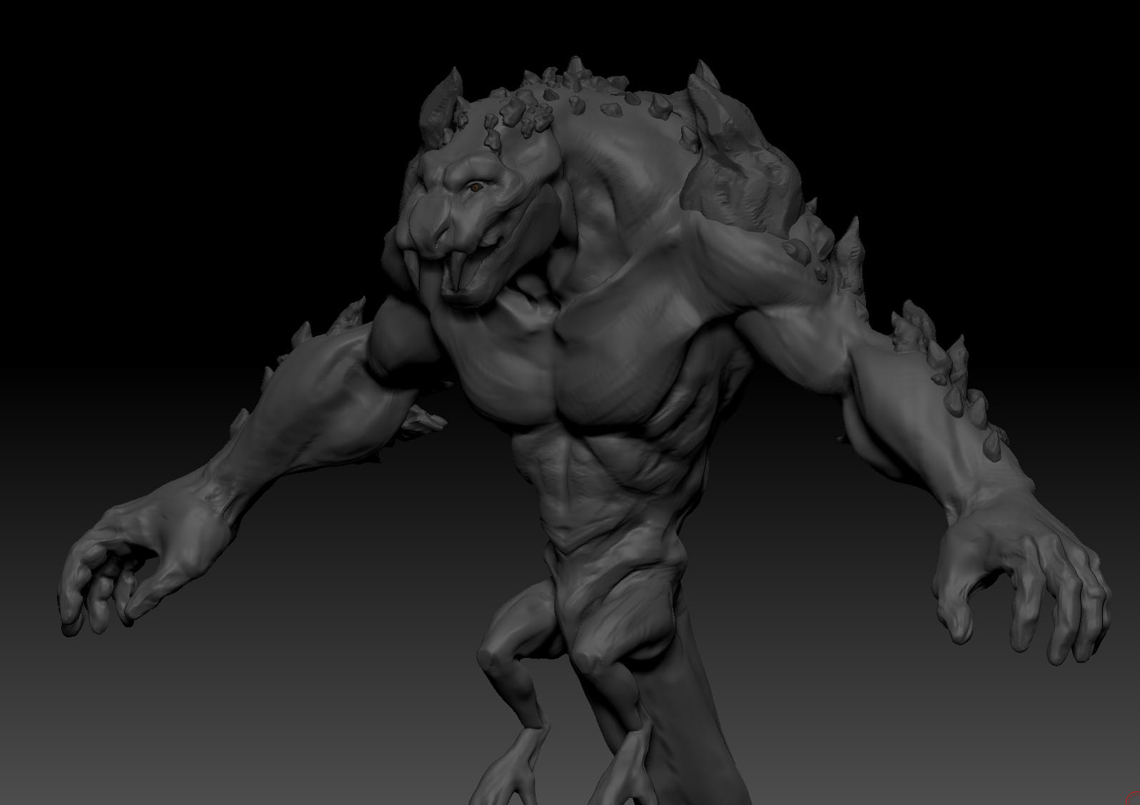 Primate Creature (WIP) — polycount