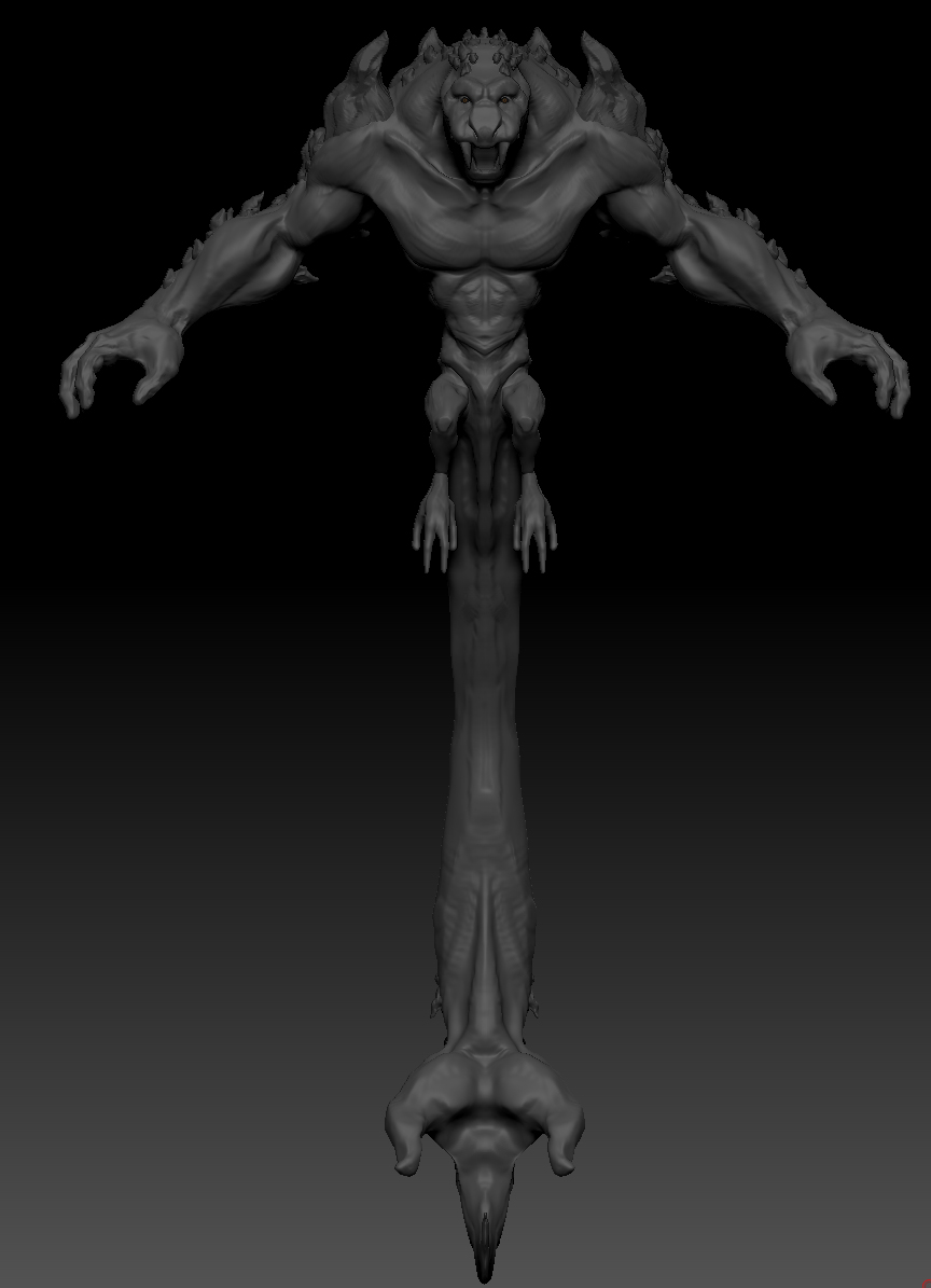 Primate Creature (WIP) — polycount