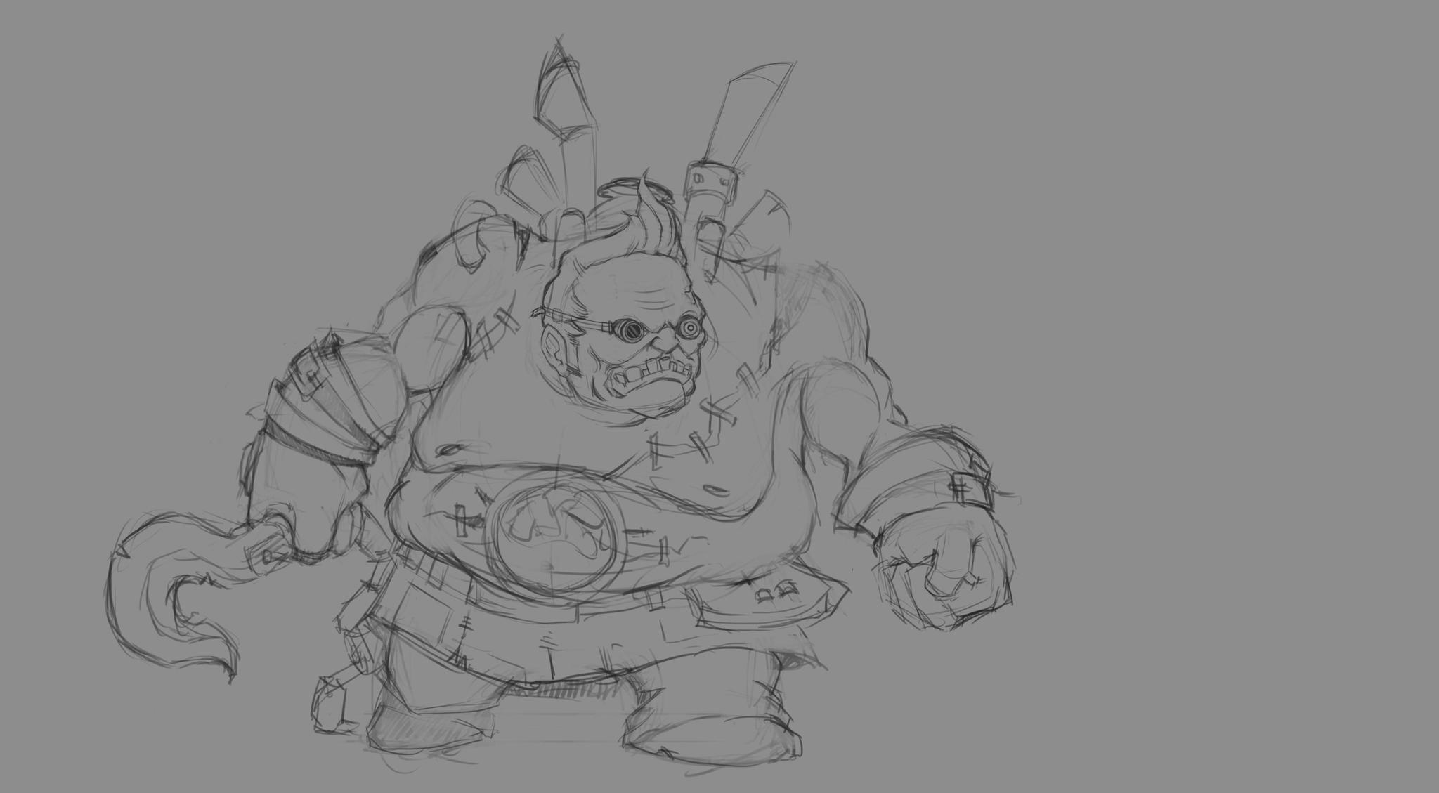 *Hot* New Pudge Concept — polycount