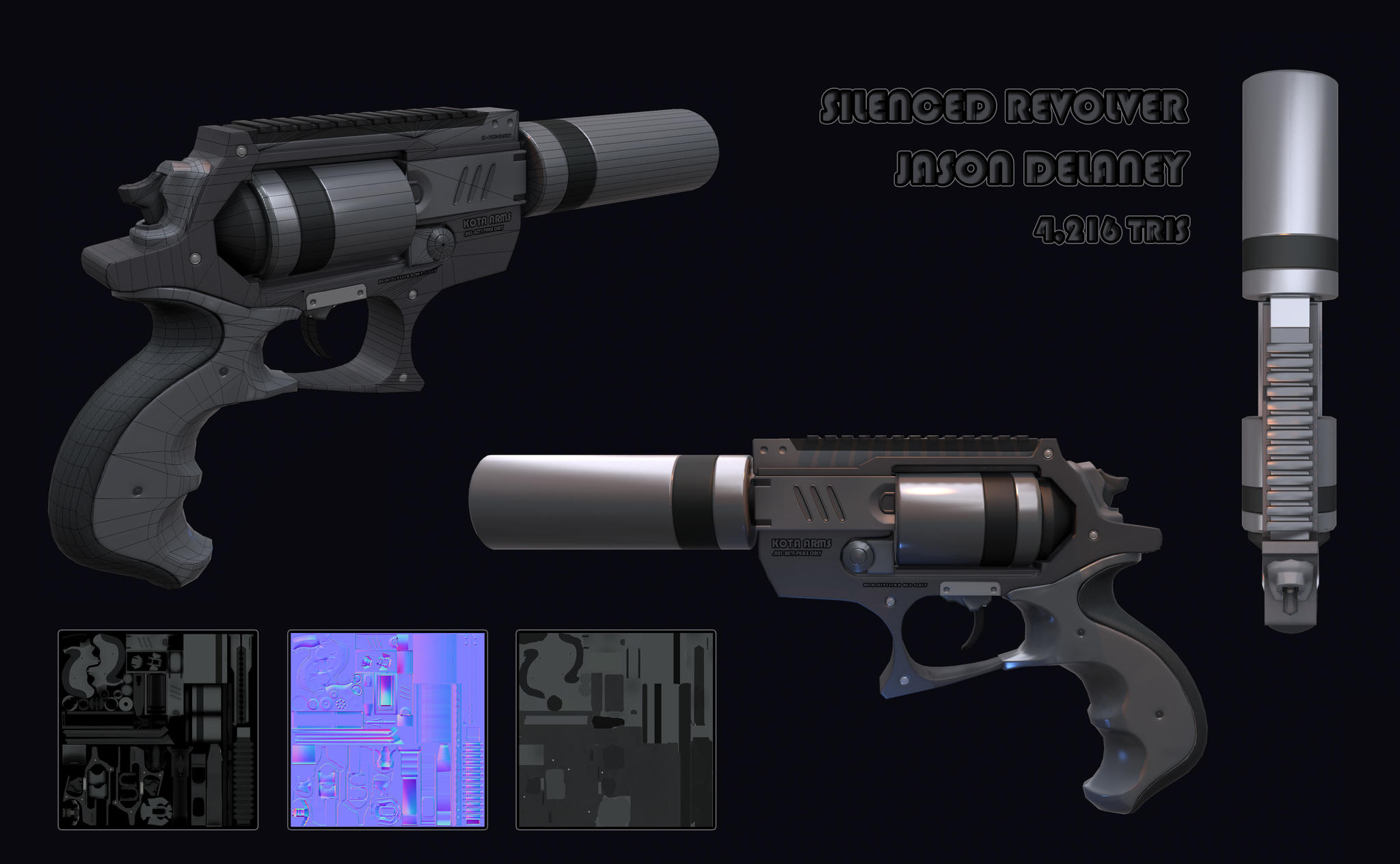 Future Revolver — polycount
